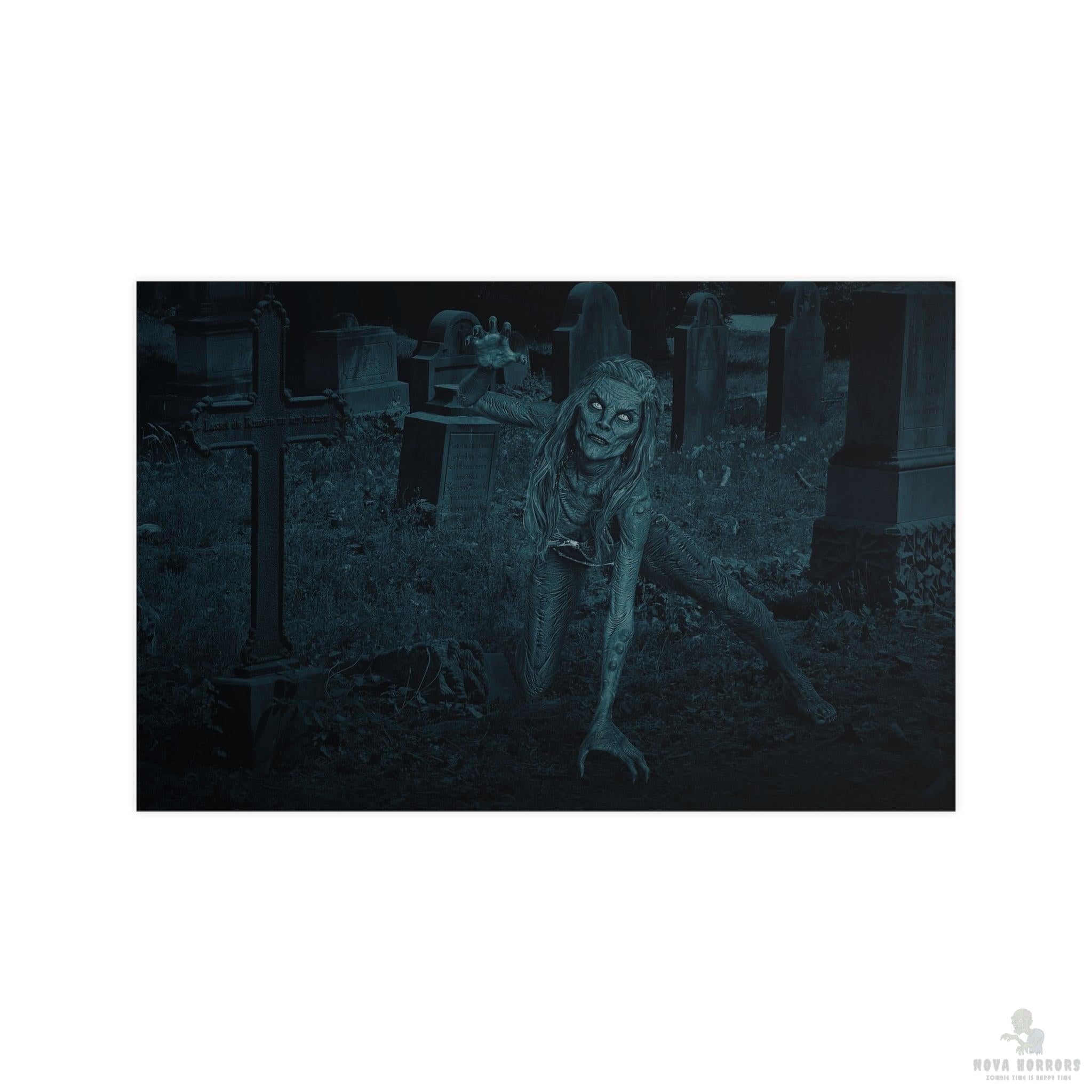 Graveyard Gloria Poster 17x 11 Matte – Nova Horrors